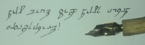 Test: writing Elian using a tablet. : r/elianscript